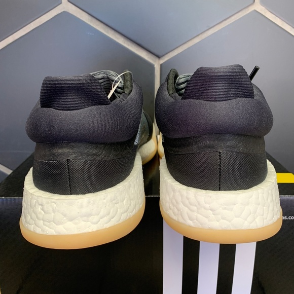 adidas | Shoes | Adidas Marquee Boost Low Black Gum Basketball Shoe ...